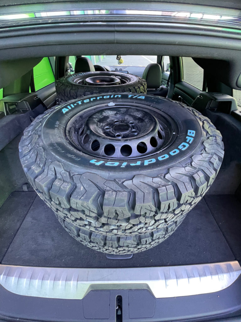 AT Reifen BF Goodrich auf dem Grand California - GrandCali