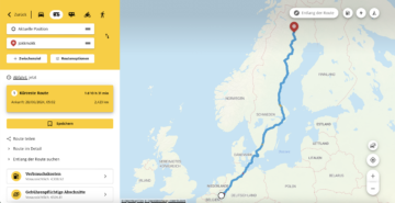 Navigation & Routenplanung mit ADAC Maps - GrandCali